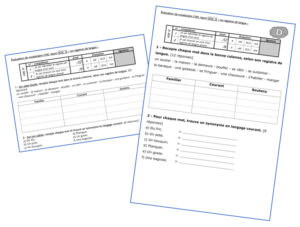 Les registres de langue - Chez Monsieur Paul
