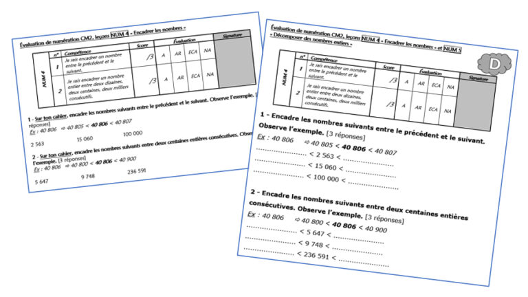Encadrer les grands nombres - Chez Monsieur Paul