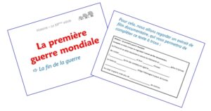 La première guerre mondiale - Chez Monsieur Paul