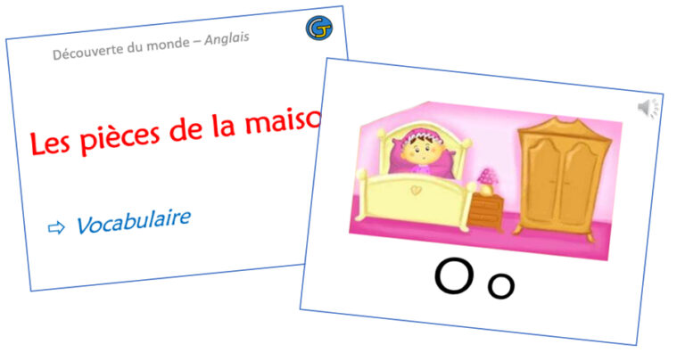 Les pièces de la maison - Chez Monsieur Paul