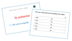 Se présenter - Chez Monsieur Paul