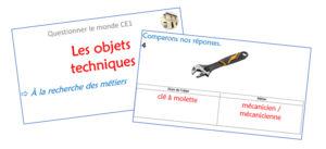Les objets techniques (CE1) - Chez Monsieur Paul